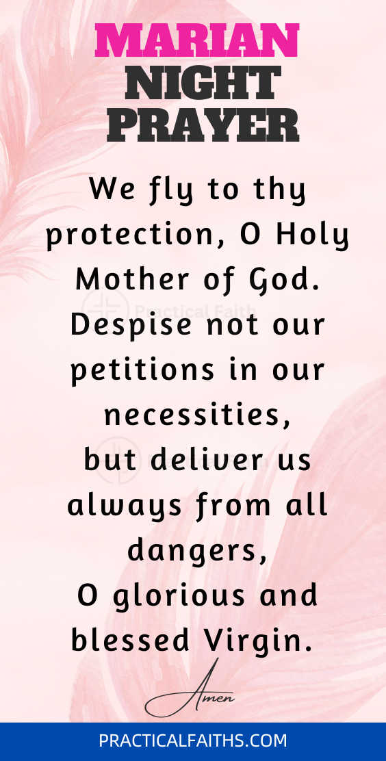 10 Catholic Night Prayers for Peace, Protection, and Rest