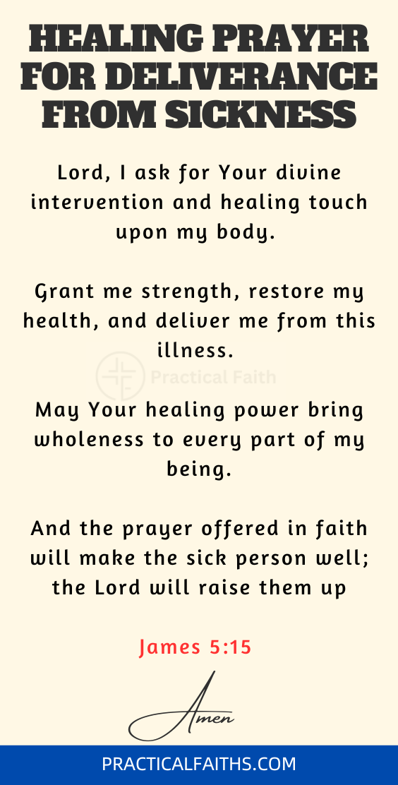 10 Short But Powerful Prayers for Healing - Backed by God's Powerful Words