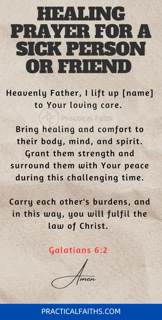 10 Short But Powerful Prayers for Healing - Backed by God's Powerful Words