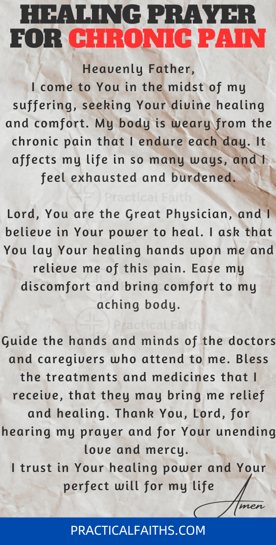 10 Healing Prayers for Yourself or a Sick Family Member