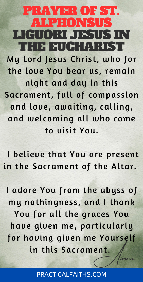 6 Powerful Prayers to Jesus in the Eucharist