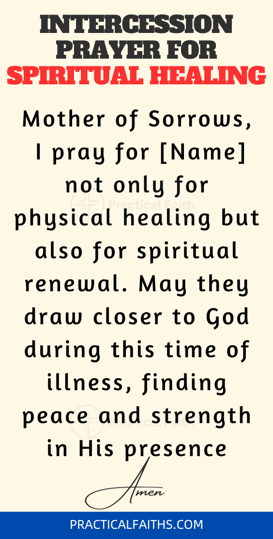 10 Prayers of Intercession to Mother Mary for Sick Relatives and Family ...