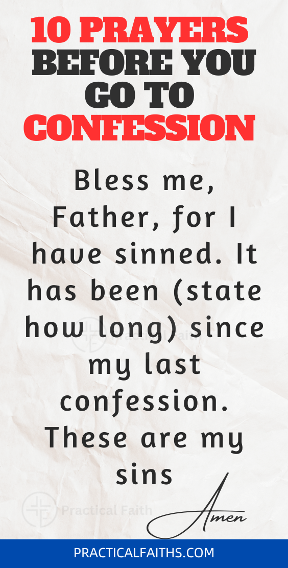 10 Steps to Go to Confession as a Catholic