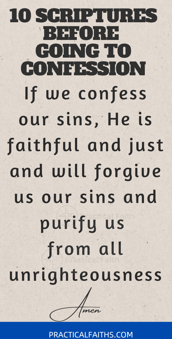 10 Steps to Go to Confession as a Catholic